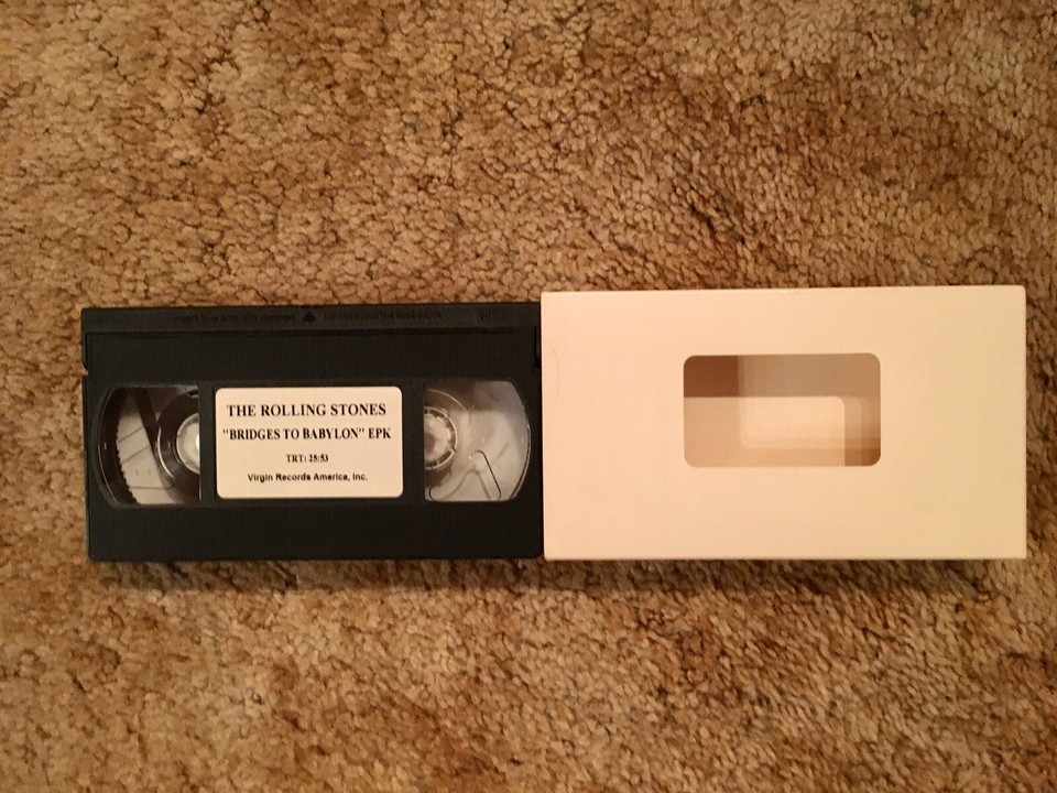 Rolling Stones Bridges To Babylon Electronic Press Kit VHS Tape 1997 | eBay