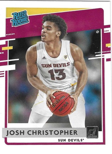 2021 Panini Chronicles Donruss Draft Picks Josh Christopher Rated ...