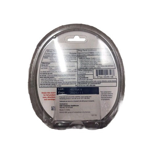 Abreva Docosanol 10% Cream Tube, 4g-Twin Pack*TWIN PACK*FREE SHIPPING ...