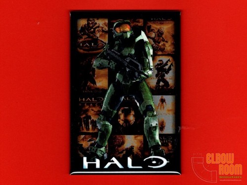 Halo Master Chief poster art 2x3" fridge/locker magnet | eBay