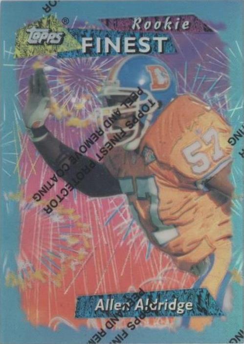 1995 Topps Finest - Rookie Allen Aldridge #79 Refractor for sale online ...