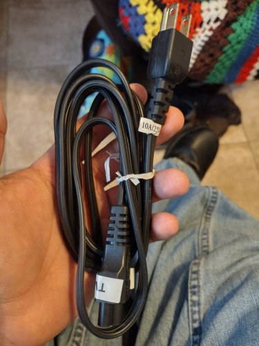 Universal 6 feet 3 PRONG AC Mickey Mouse Power Cord Clover Plug 10A ...