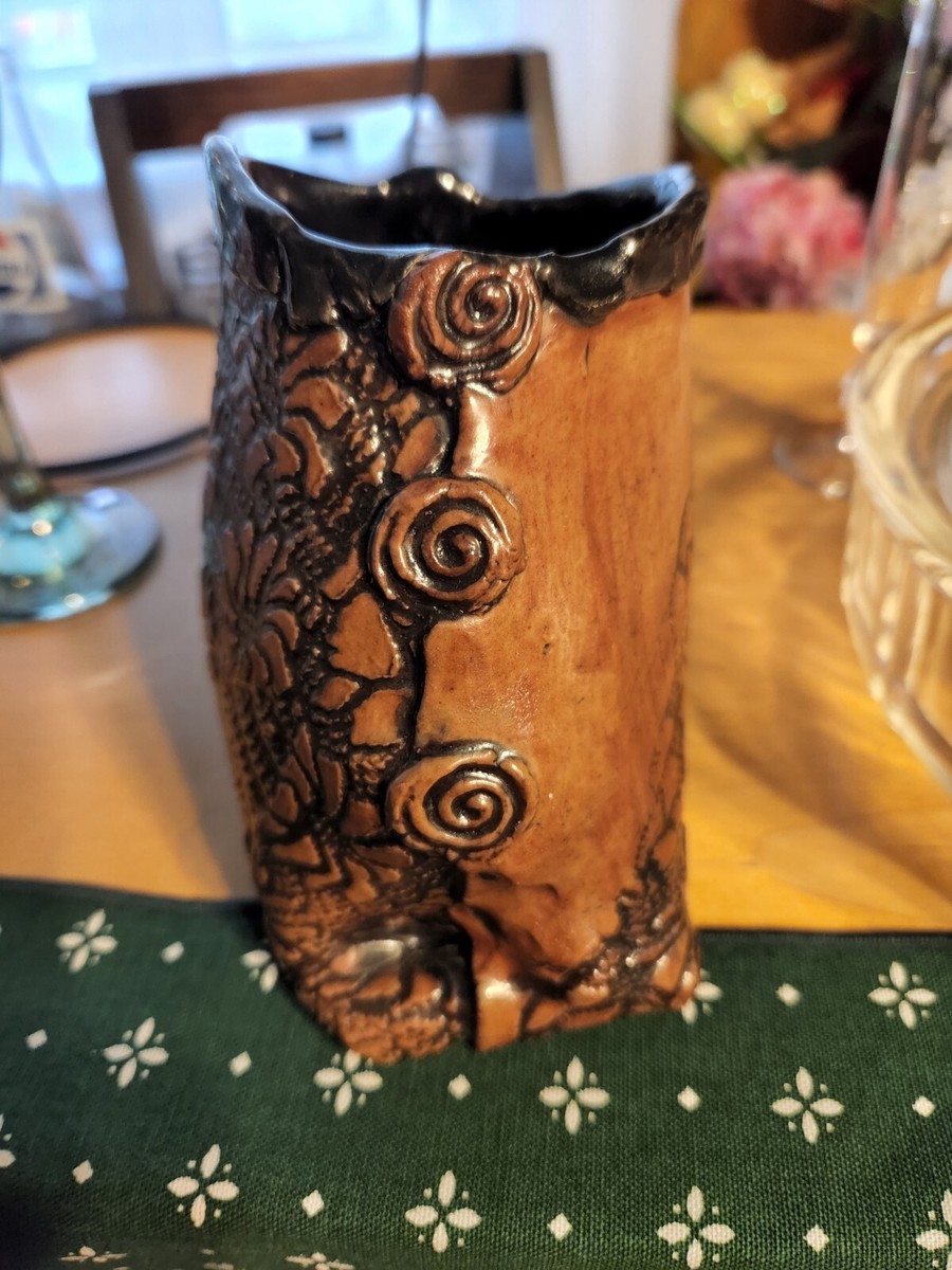 Slab Pottery Vase Art Small Slab Vase By John Pollex — The Leach