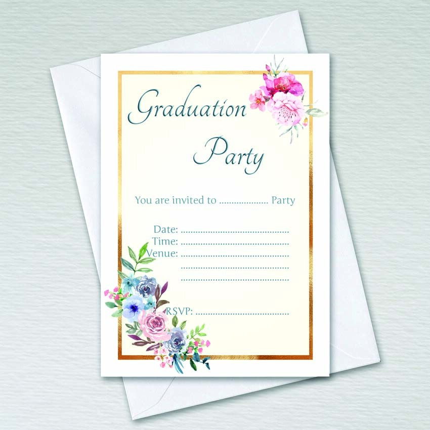 Design For Graduation Party Invitations