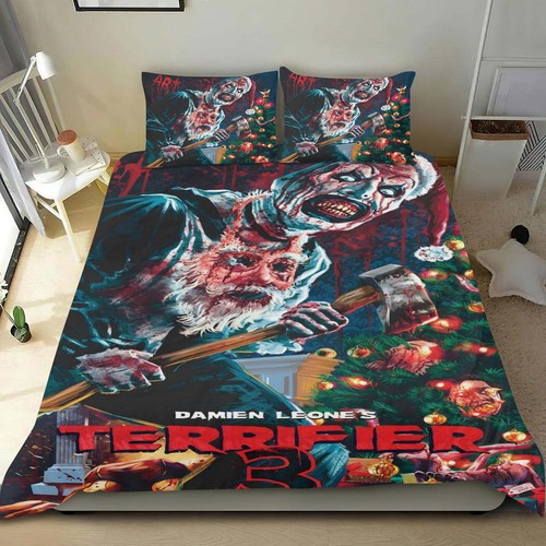 Terrifier 3 Comforter Set Bedding Set Cute Duvet Cover Sets Kids ...