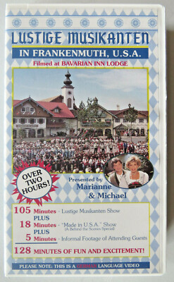 Lustige Musikanten Frankenmuth USA ZDF Mainz VHS Volksmusik German Folk ...