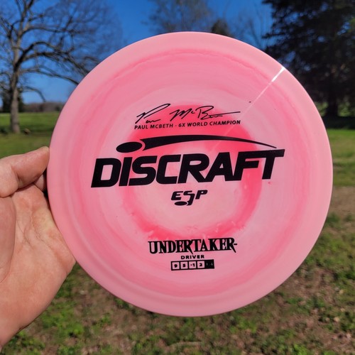 Disc Golf New Discraft ESP UNDERTAKER 170-172gm Distance Driver | eBay