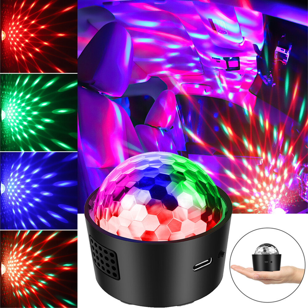 Magic Ball Light RGB Party Light Sound Activated LED Night Light Disco ...