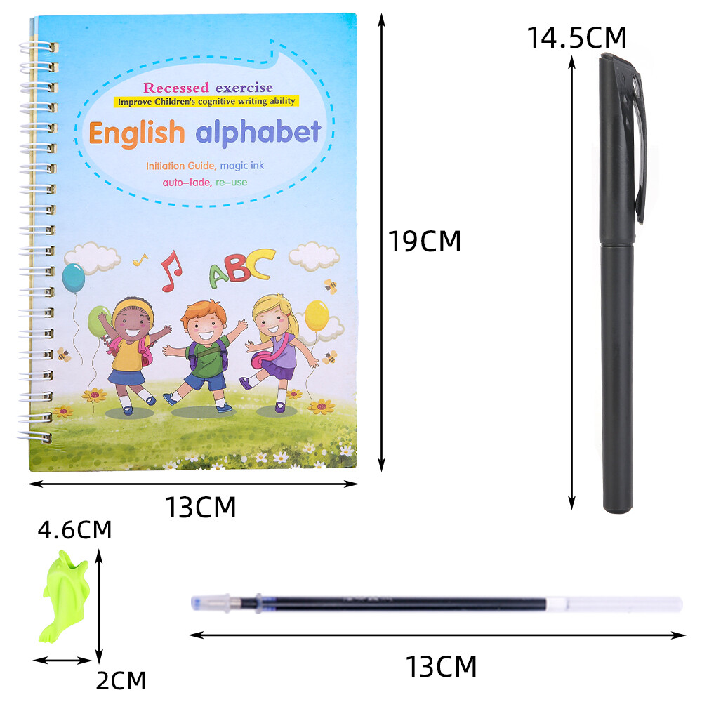 4 Kids Magic Handwriting Copybook Reused Groove Practice Calligraphy ...