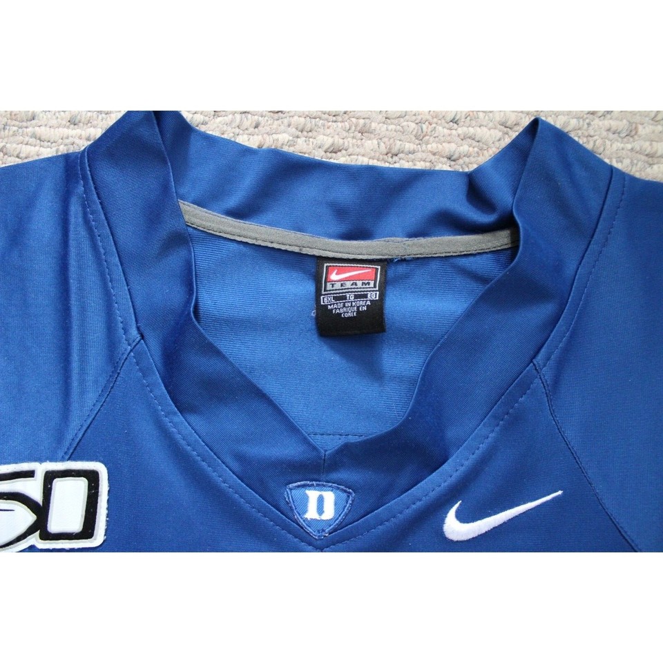 NCAA Duke Blue Devils Football Nick Morris Jr #36 Sewn Jersey 3XL XXXL ...