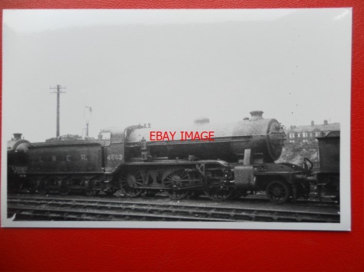 PHOTO LNER EX GNR GRESLEY CLASS K2 2-6-0 LOCO NO 4663 BR 61753 | eBay