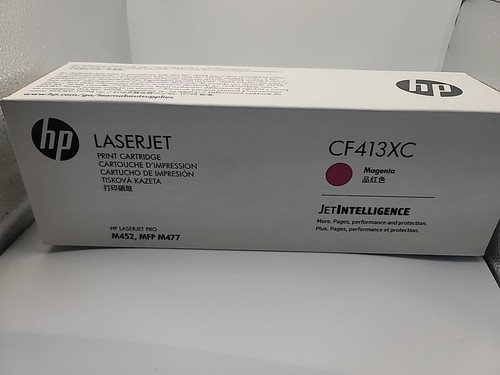 Genuine HP 410X CF413XC Magenta Toner Cartridge for LaserJet Pro M452 ...