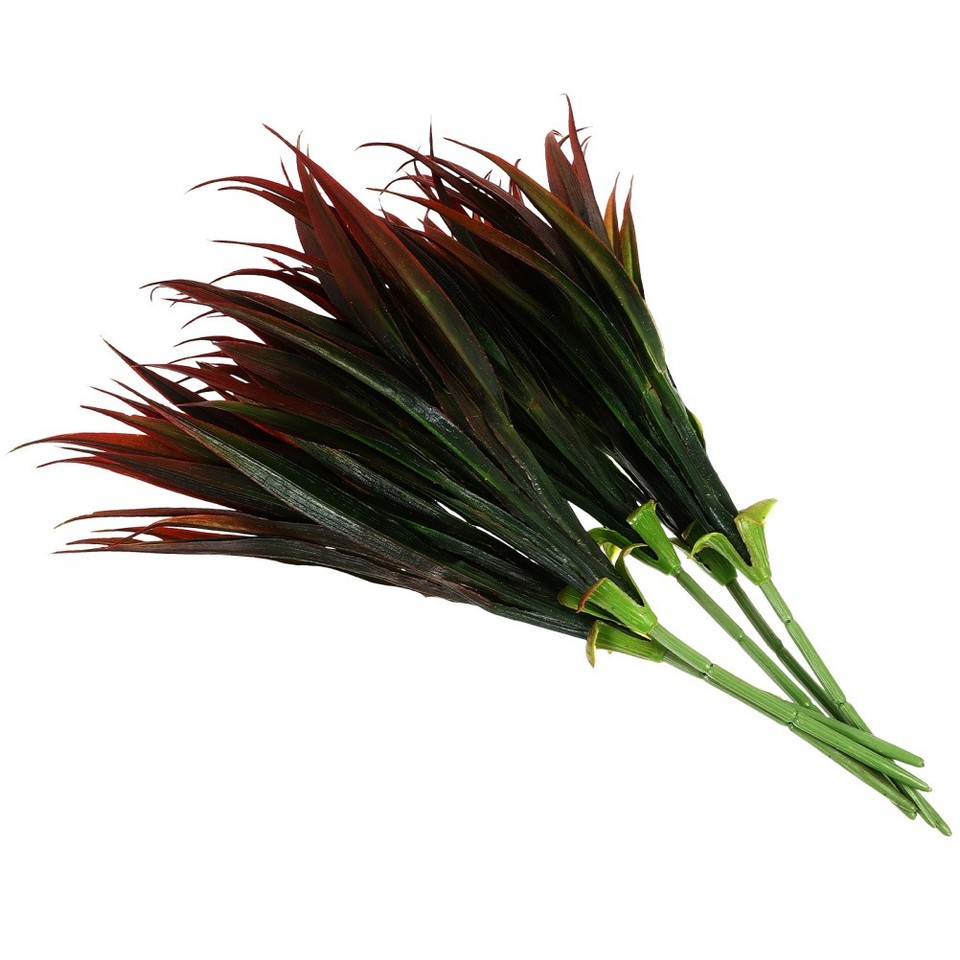6 Pcs Faux Greenery Home Artificial Bush Decor Outdoor Garden Plants ...