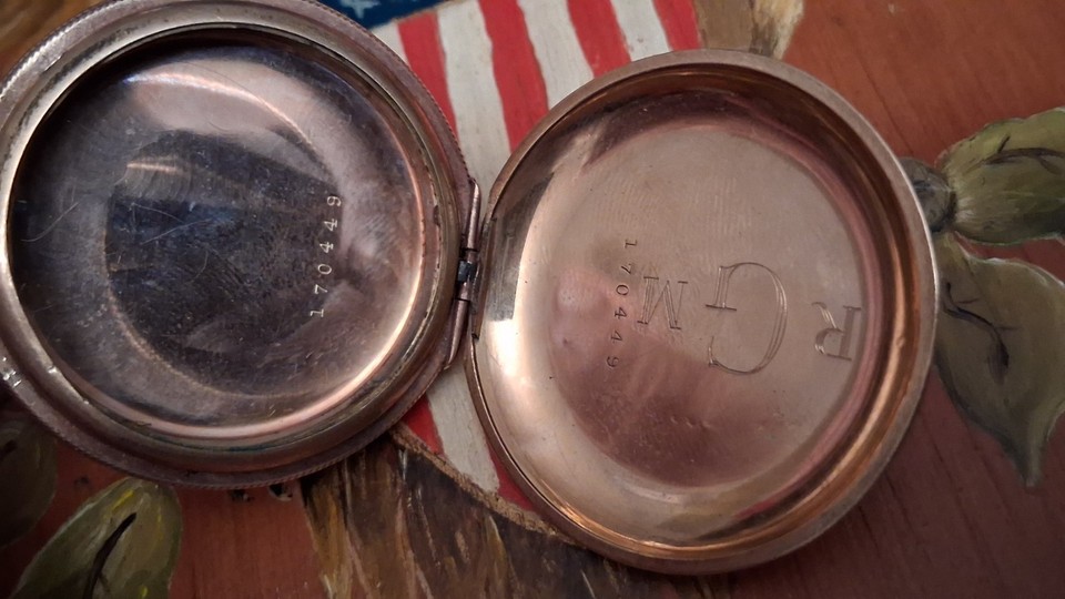 Vintage Pocket Watch Hunter Case Gold Filled 41mm Fancy Full Hunter ...