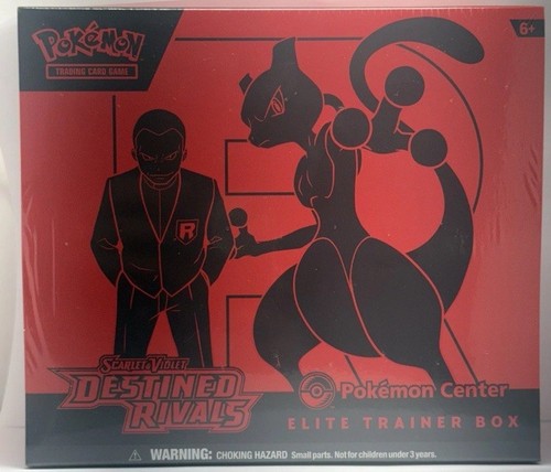 Pokemon Destined Rivals Elite Trainer Box ETB Pokemon Center Sealed | eBay