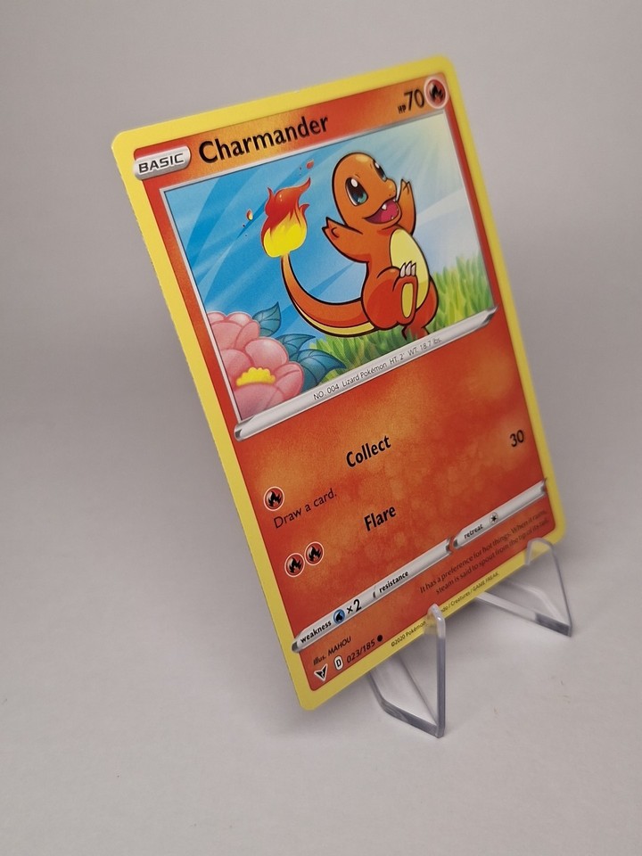 Charmander 023/185 SWSH04: Vivid Voltage Common - Pokemon Card D20 LP ...