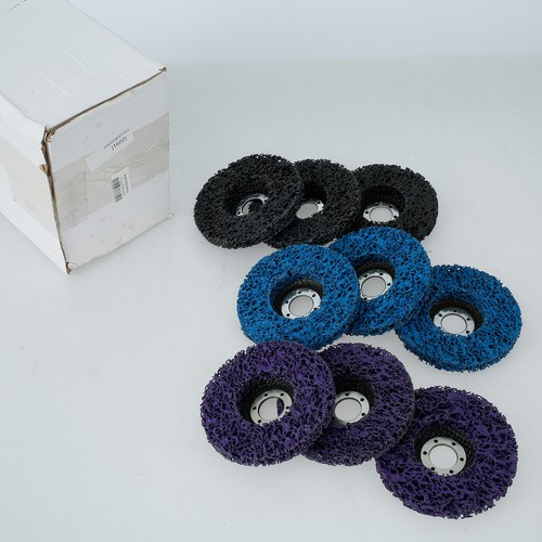 9Pcs Universal Flap Disc 4.5 inch Quick Change Polishing Grinding Wheel ...