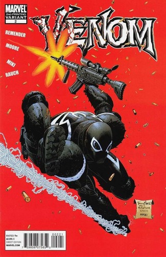 Venom (2nd Series) #2 (2nd) FN; Marvel | Rick Remender red variant - we ...