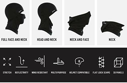 Chaos -CTR Tempest Multi Tasker Pro Micro Fleece Balaclava with ...