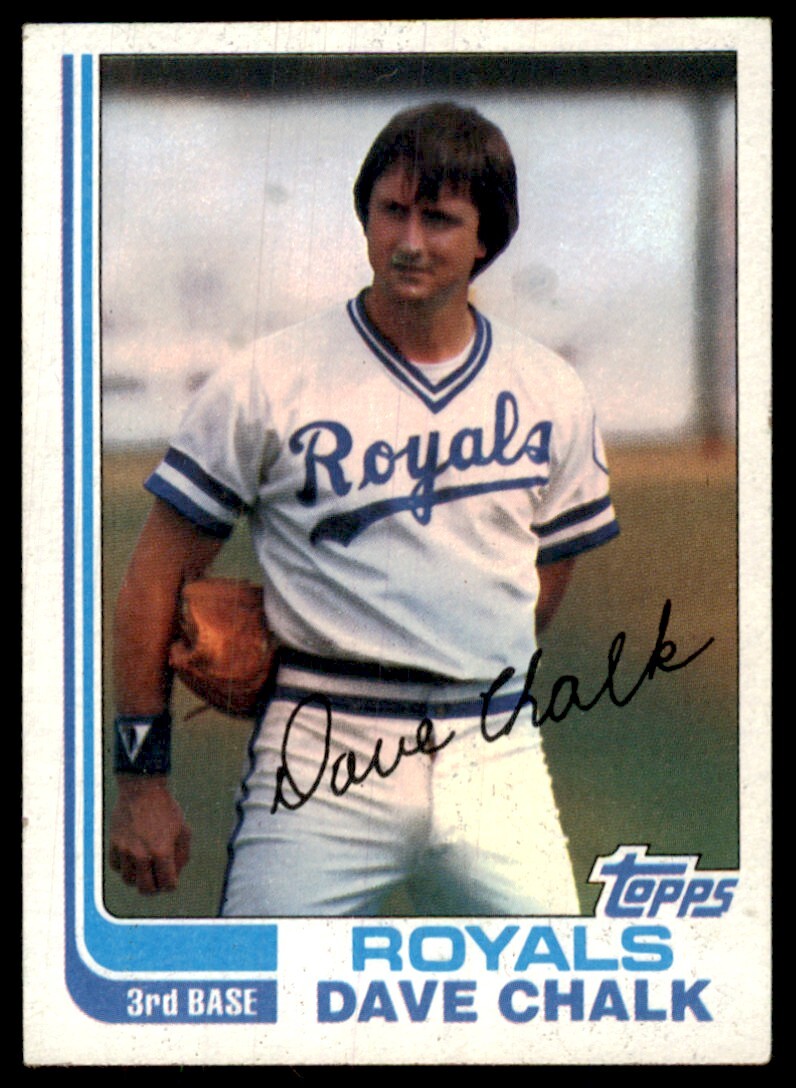 1982 TOPPS DAVE CHALK KANSAS CITY ROYALS #462 | eBay