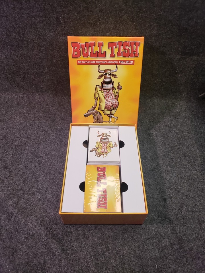 Bull Tish All-Play Card Game That's Absolutely Full of It New (GGSF-T ...