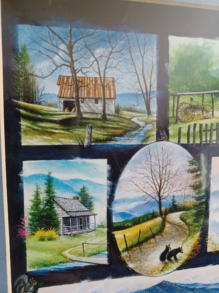 💖Randall Ogle SIGNED Matted Art 💖 Cades Cove III GSMNP - Multiple ...