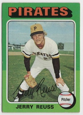 1975 Topps Pirates Jerry Reuss Pitcher #124 Baseball Card | eBay