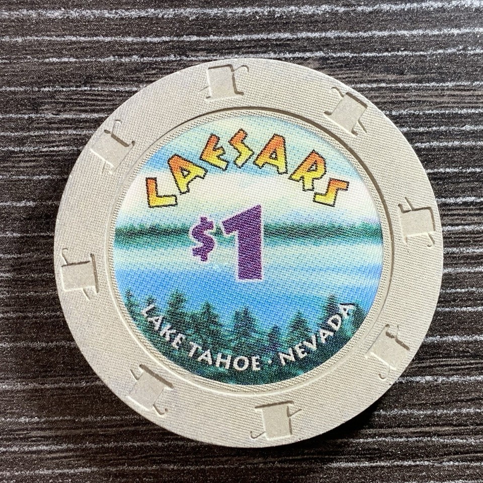 🔥 Caesars Palace Casino Lake Tahoe $1 Gaming Chip - Gold 🔥 | eBay