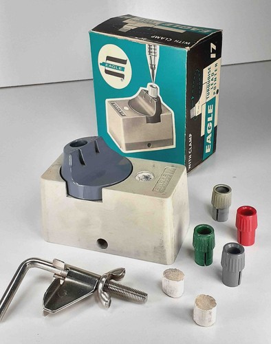Eagle 17 Turquoise Drafting Lead Pointer Pencil Sharpener Box w Clamp ...