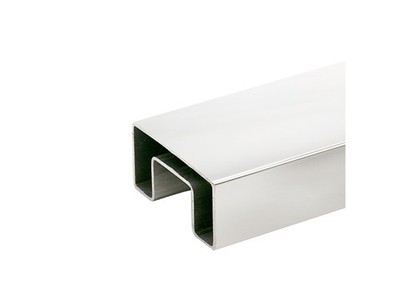 FHC REC2PS Roll Formed Cap Rail 1" x 2" Rectangular - Polished ...