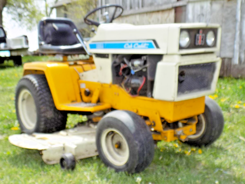 Vintage Cub Cadet 1650 Garden Lawn Tractor Antique from international ...