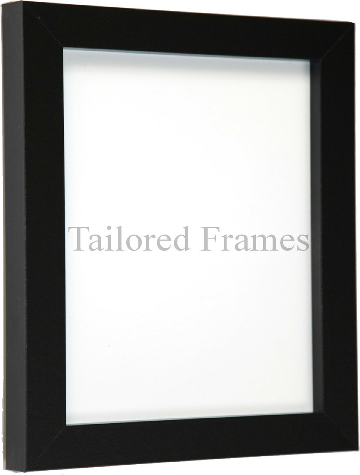 Square Black Photo Picture frames wall Hang or stand hand made in UK ...