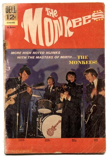 Monkees #9 1968 - Dell -FR - Comic Book | eBay