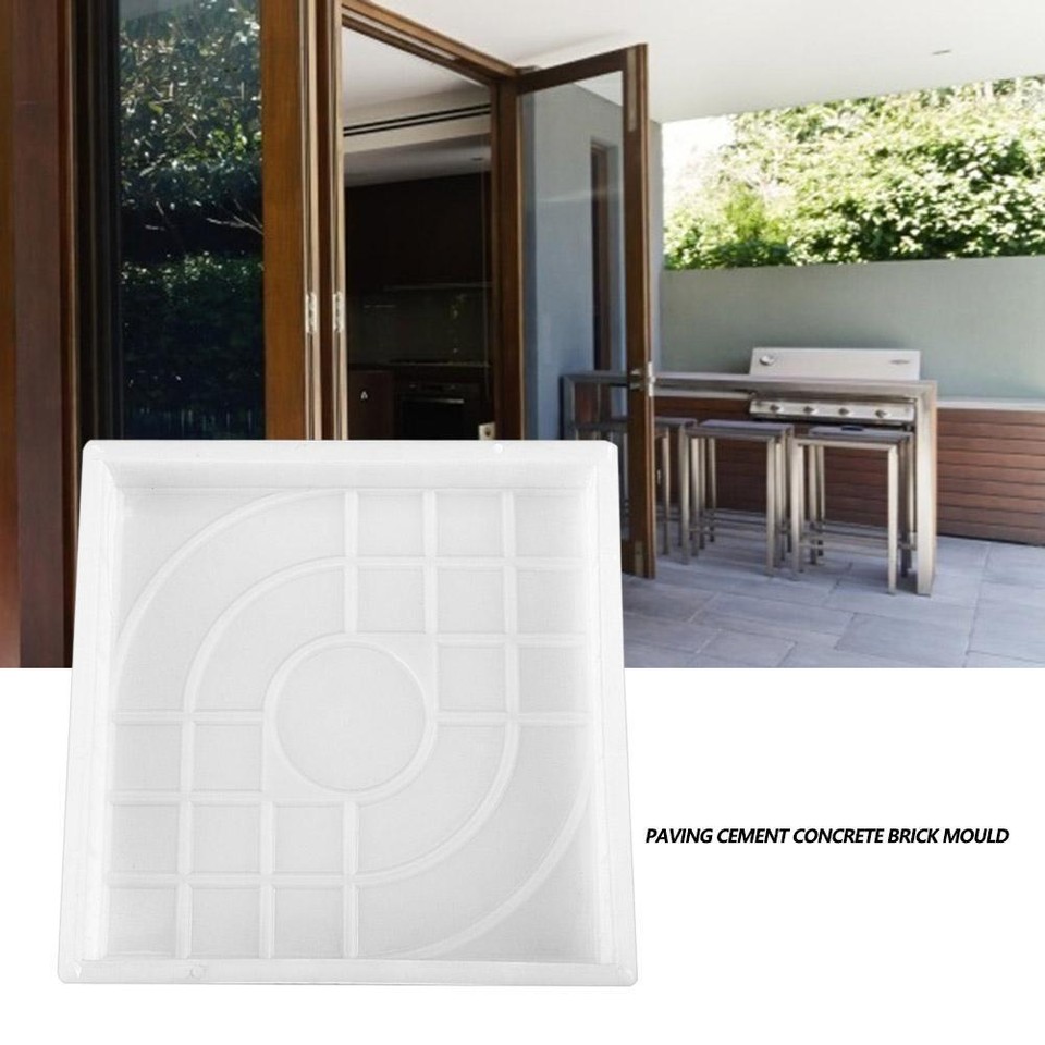 Pavement Mold DIY Walk Manually Road Path Propylene Paving Cement Brick ...