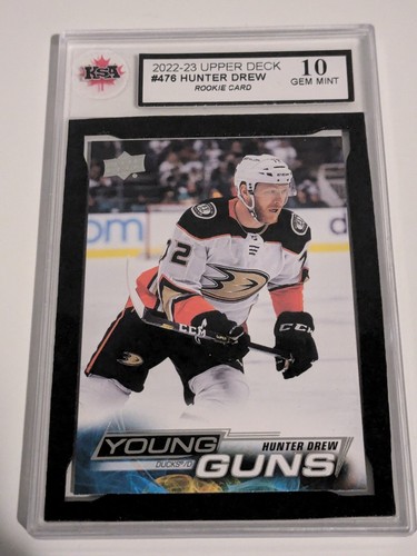 2022-23 Upper Deck Series 2 - Young Guns Hunter Drew #476 (RC) for sale ...