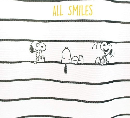 Noren Kobo Peanuts Snoopy Cafe Curtain Border Width 120 x Length 45cm ...