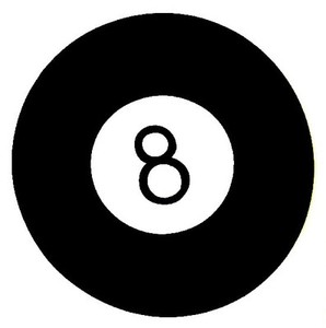 Eight Ball Decal - Window Sticker Car RV Hunting Outdoor Vinyl Decal ...