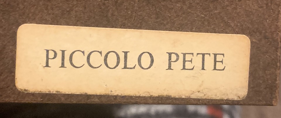 Vintage Piccolo Pete Signed By Ted De Grazia Art Print on Wood Plaque 4 ...