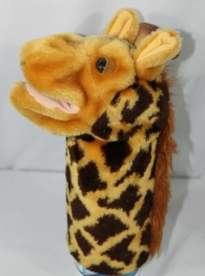 Dakin Plush Hand Puppet ~ Giraffe | eBay