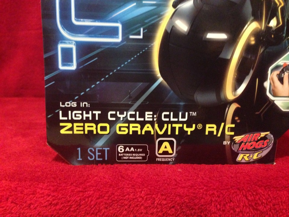 Tron Legacy Light Cycle / CLU Zero Gravity R/C By Air Hogs BRAND NEW MIB | eBay