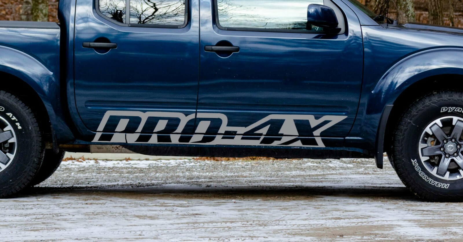 Nissan Frontier PRO-4X Pickup Premium Vinyl Decal 2-pack - 58" wide x 9 ...