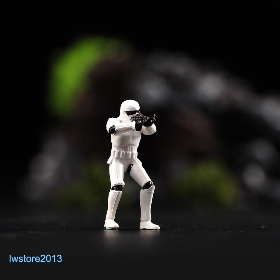 1/160 N Scale Stormtrooper Miniatures Scene Props Figures Model For ...