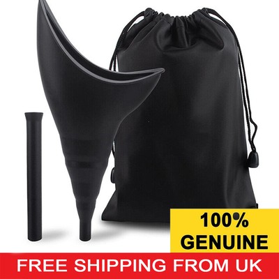 Portable Female Woman Ladies She Urinal Urine Wee Funnel Camping Travel ...