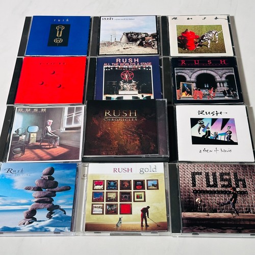 Rush - CD Lot of 12 - Moving Pictures Stage - Kings - Hands - Signals ...
