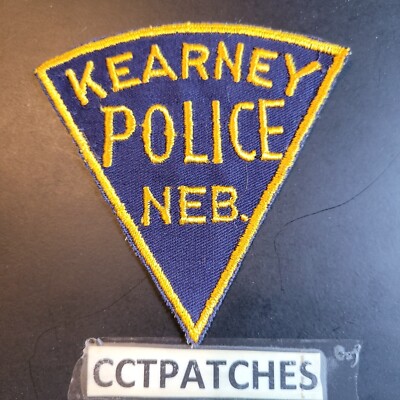 KEARNEY, NEBRASKA POLICE SHOULDER PATCH NE | eBay