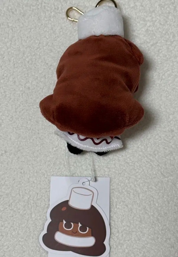 Cookie Run Cook Kingdom Plush Doll Keyring Keychain Cocoa Shadow Milk ...