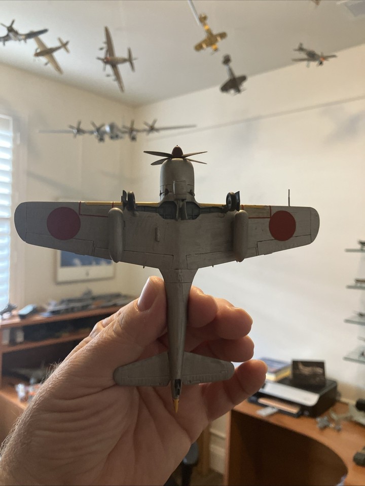 1/72 Built Painted Japanese Nakajima Ki-84 Hayate “Frank” Fighter WW2 ...