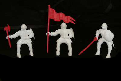 LIDO Mounted Knights w/replacement weapons in resin toy soldiers 54mm ...