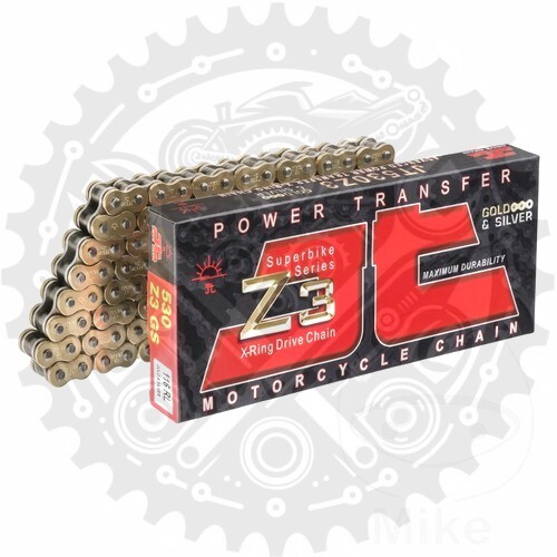 JT X-Ring Chain Gold Silver 530 Z3 116 Fits Suzuki GSF 1200 A Bandit ...