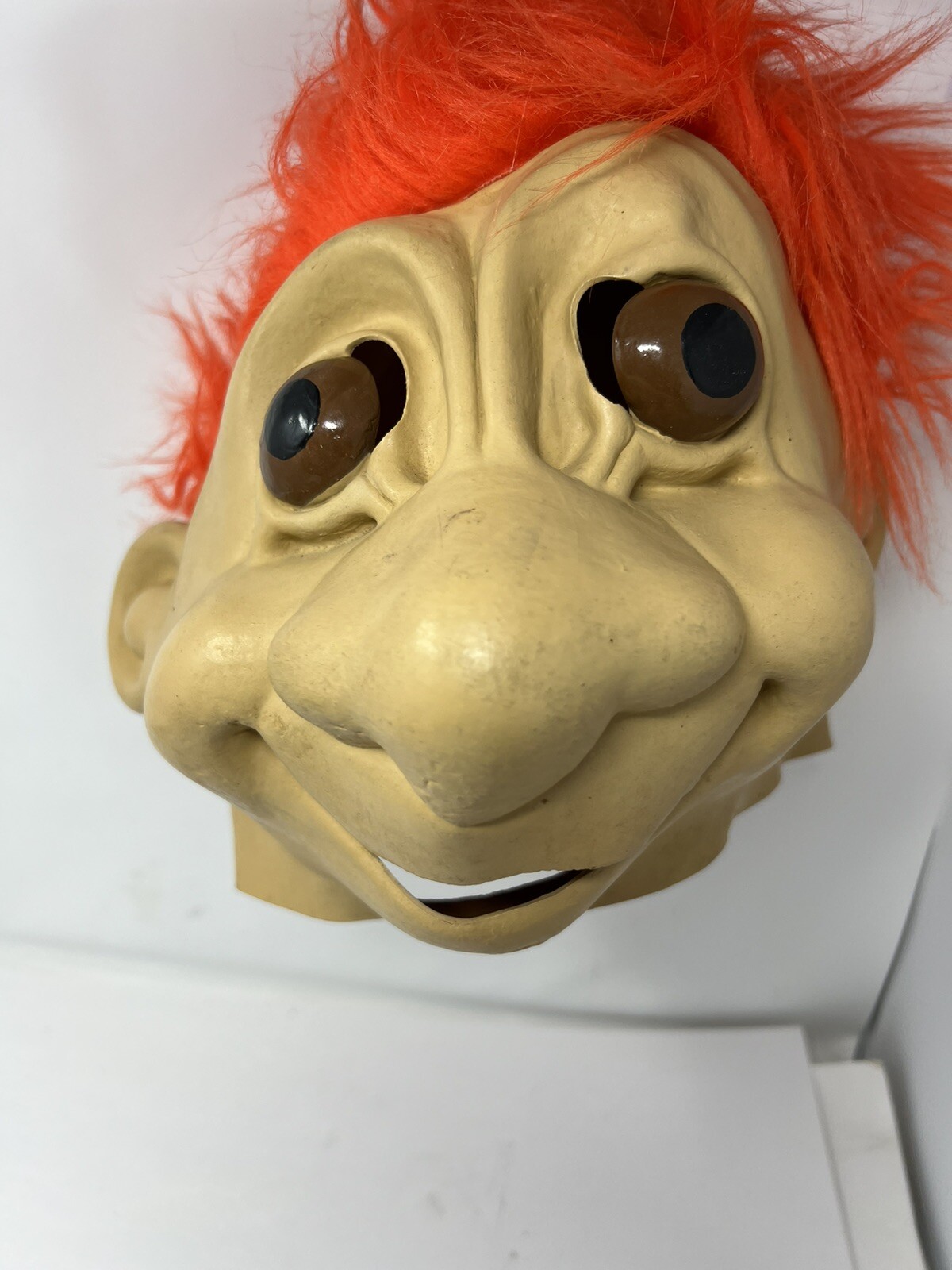 Rare 90s Russ Troll Rubber Halloween Mask - Adult Siz… - Gem